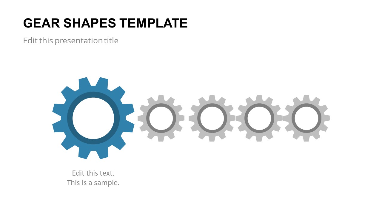Editable Gear Shapes for PowerPoint | Slide.Market Editable Gear Shapes for PowerPoint | Slide.Market