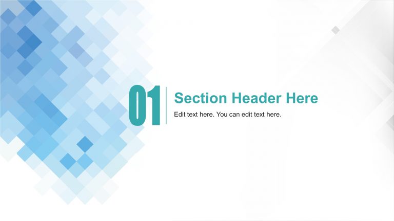 Business Report Section Separator | Slide.Market