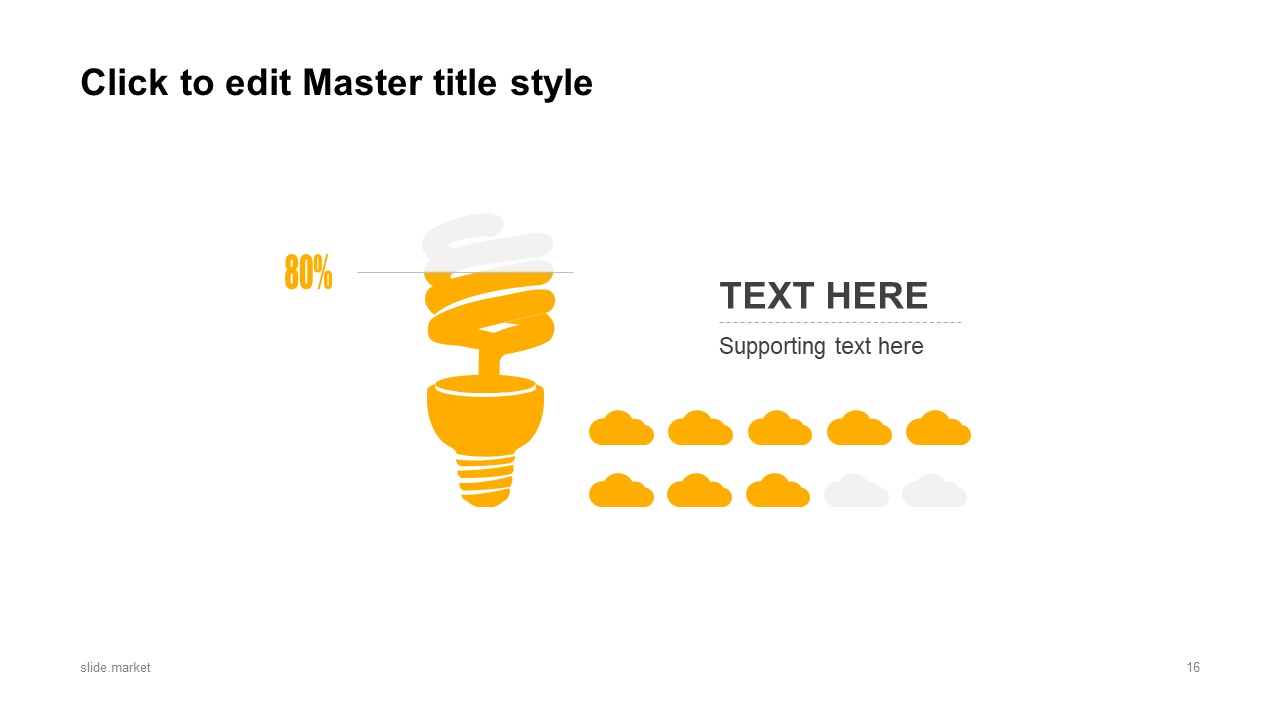 Yellow Background PowerPoint Template | Slide.Market